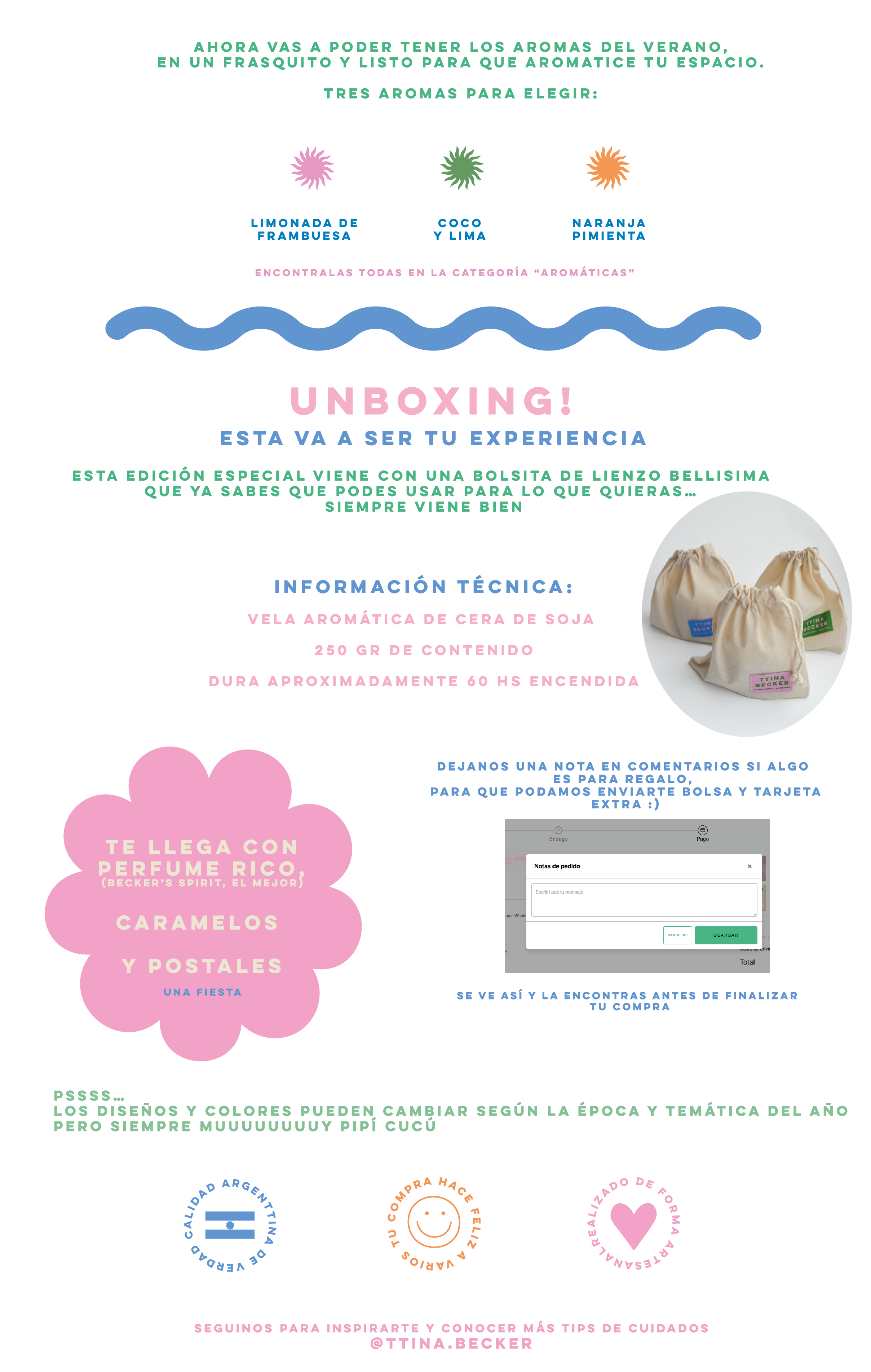 Velas SUN - Comprar en TTINA BECKER