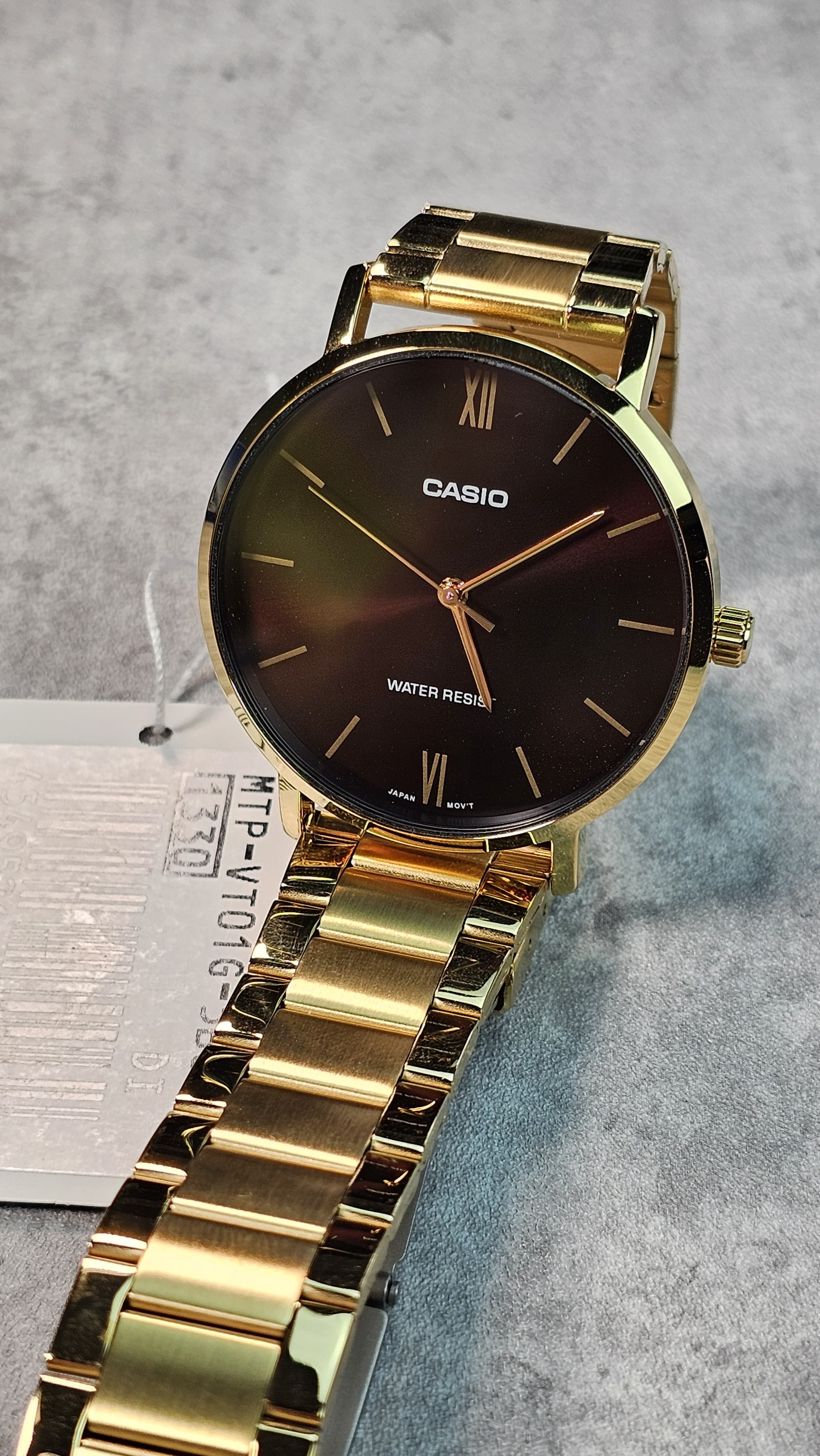 Reloj Casio Extraplano MTP-VT01G-5B Acero Inoxidable