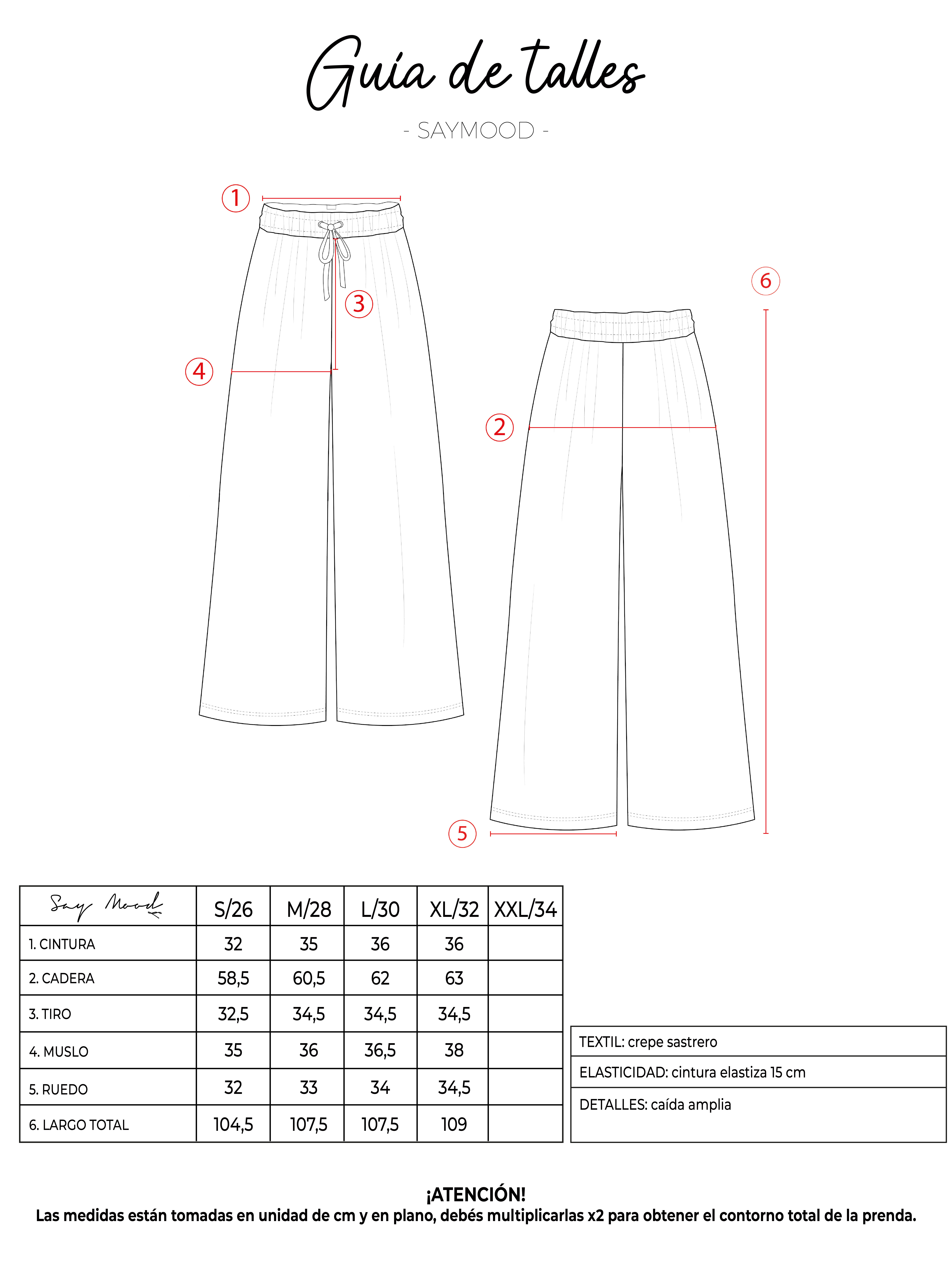 PANTALON DRIZELLA OUTLET - Comprar en Saymood