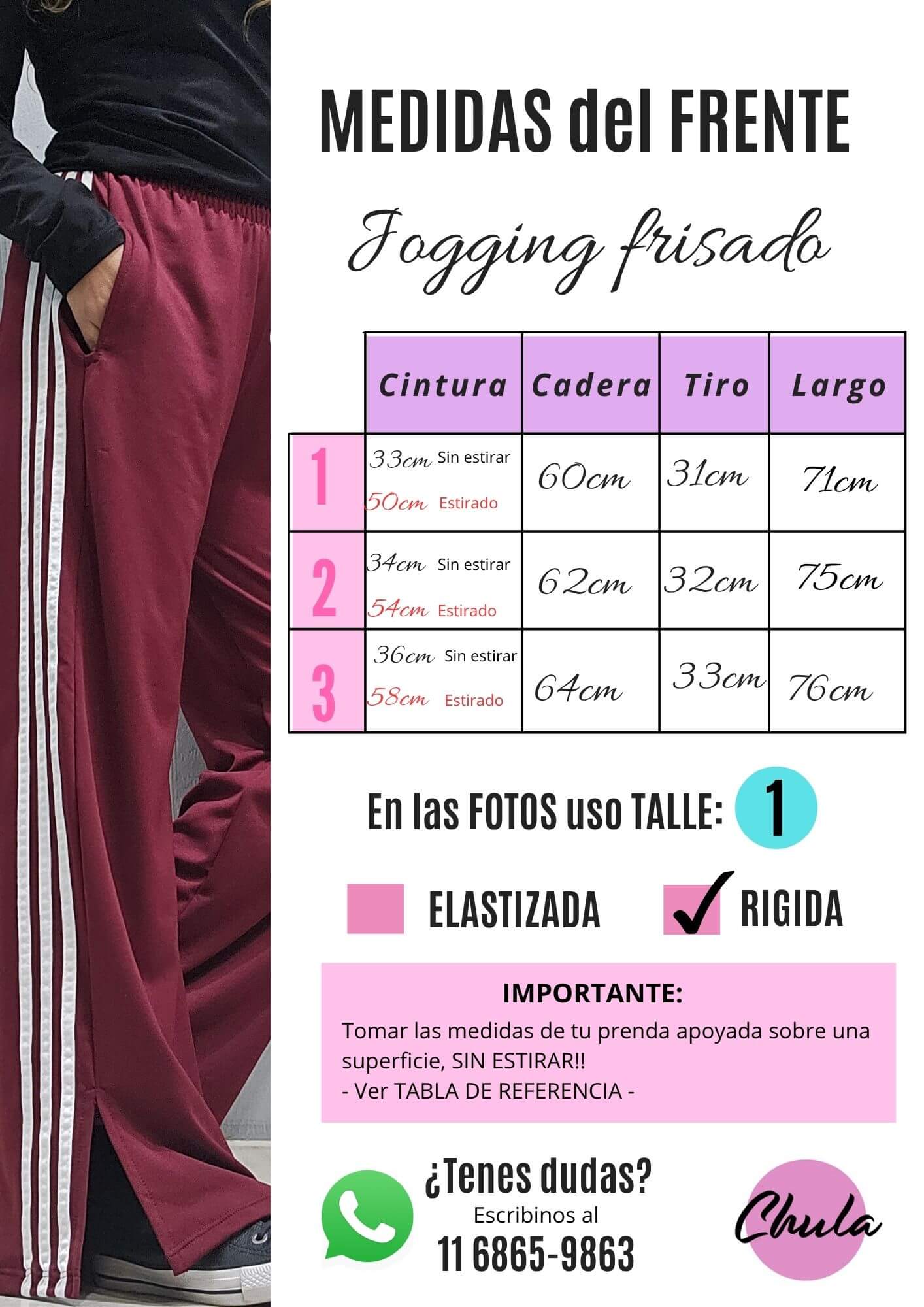 Pantalón Palazzo Deportivo Recto Azul Frisado con Tiras Laterales.