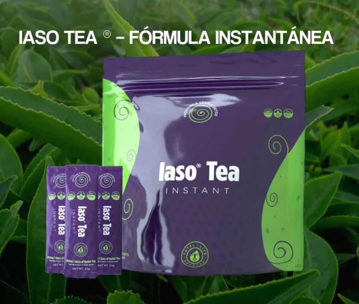 IASO TEA INSTANTANEO TLC TOTAL LIFE CHANGES 50 SOBRES