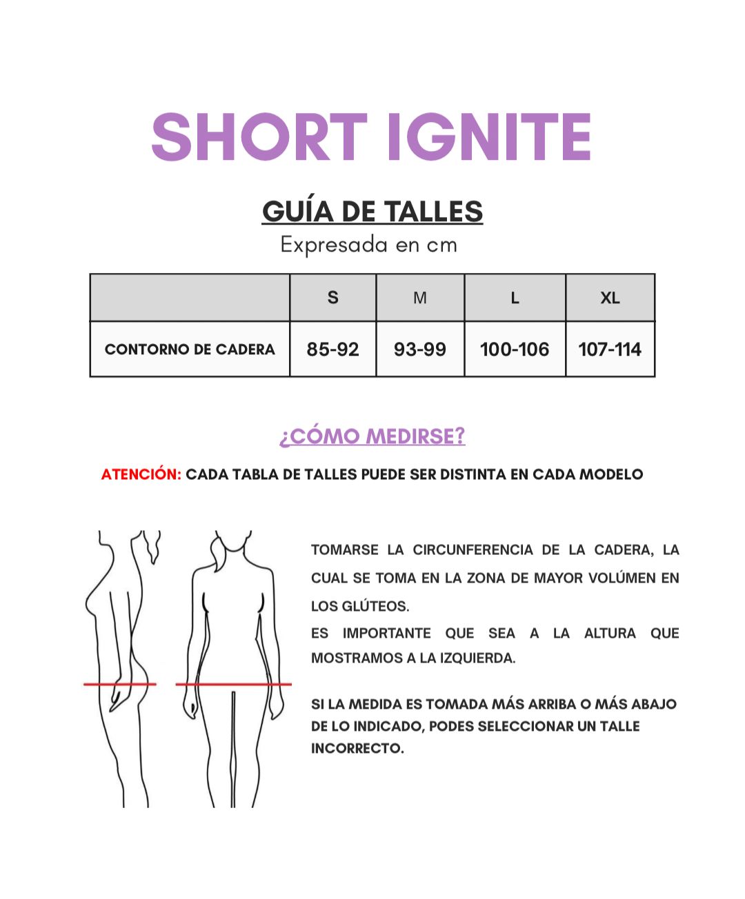 Short Seamless Deportivo para Mujer con Frunce Ignite Negro | LUFIT