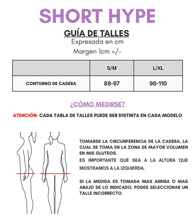 Short Seamless Deportivo para Mujer Sin Frunce Hype | LUFIT