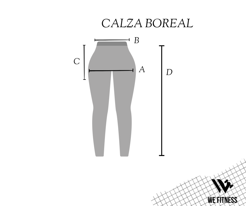 Calza Seamless Boreal gris con frunce - Doble push up y alta compresi