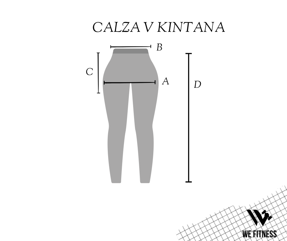 Calza Seamless V Kintana con frunce – Alta compresión y soporte