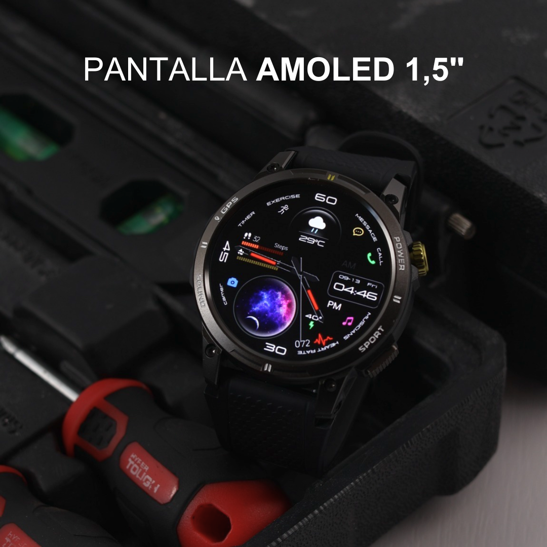 Smartwatch Bleck BX10 Pro con GPS Integrado + Doble Malla