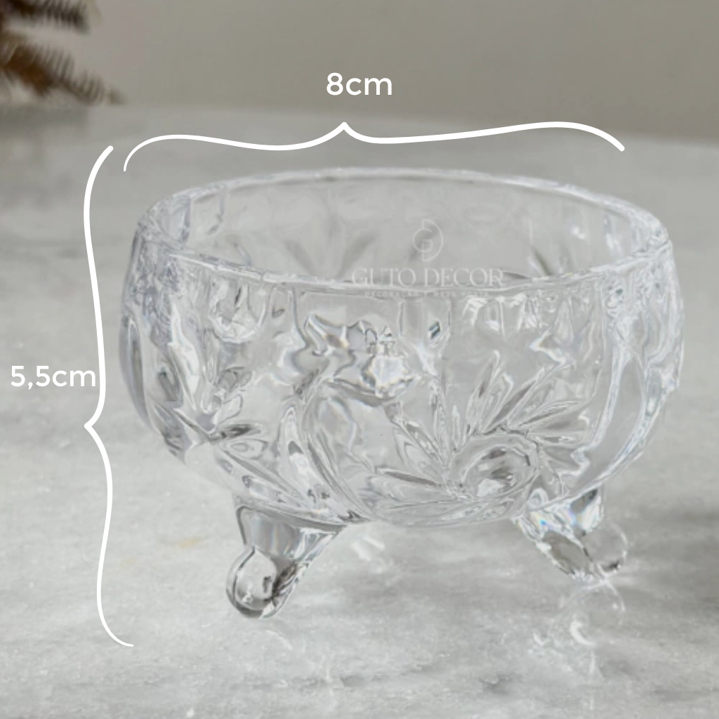 Mini Bowl Prima em Cristal 8cm - Comprar em Guto Decor | Mesa Posta e ...