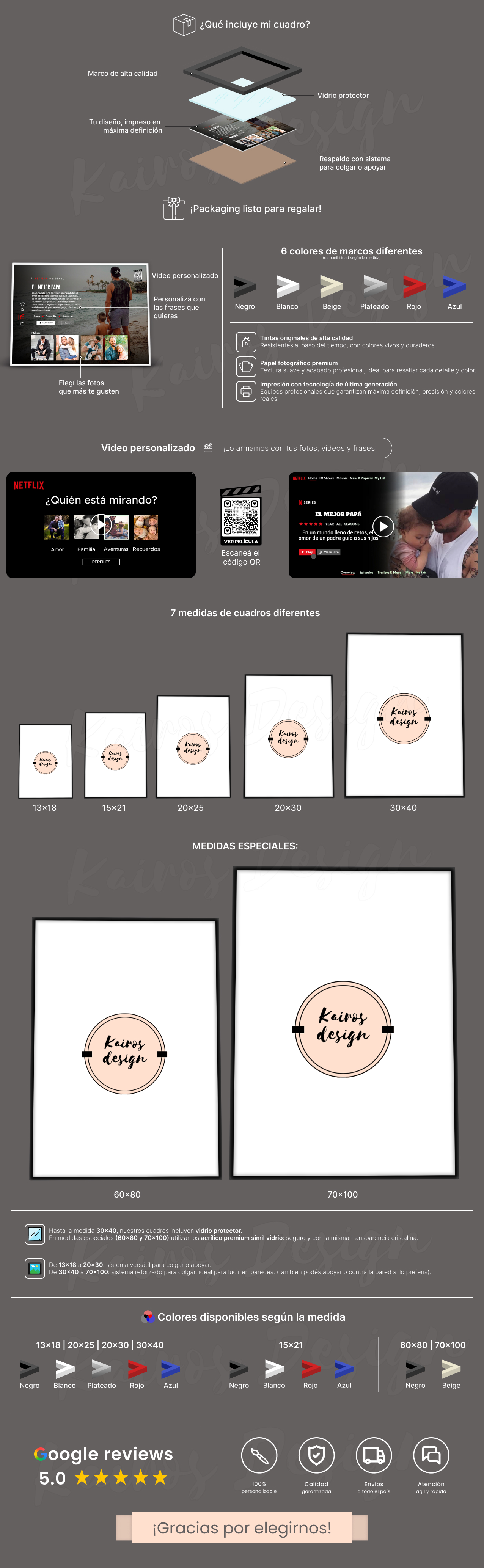 Cuadro personalizado Netflix Modelo 1 | Papá