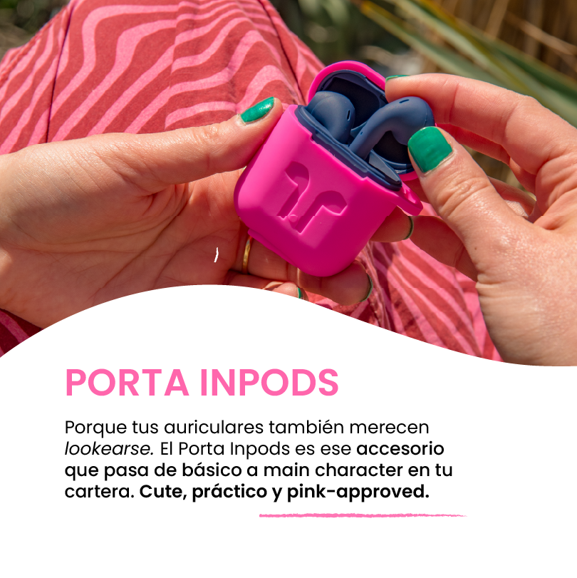 Funda Porta Inpods de Silicona - Protección y Estilo