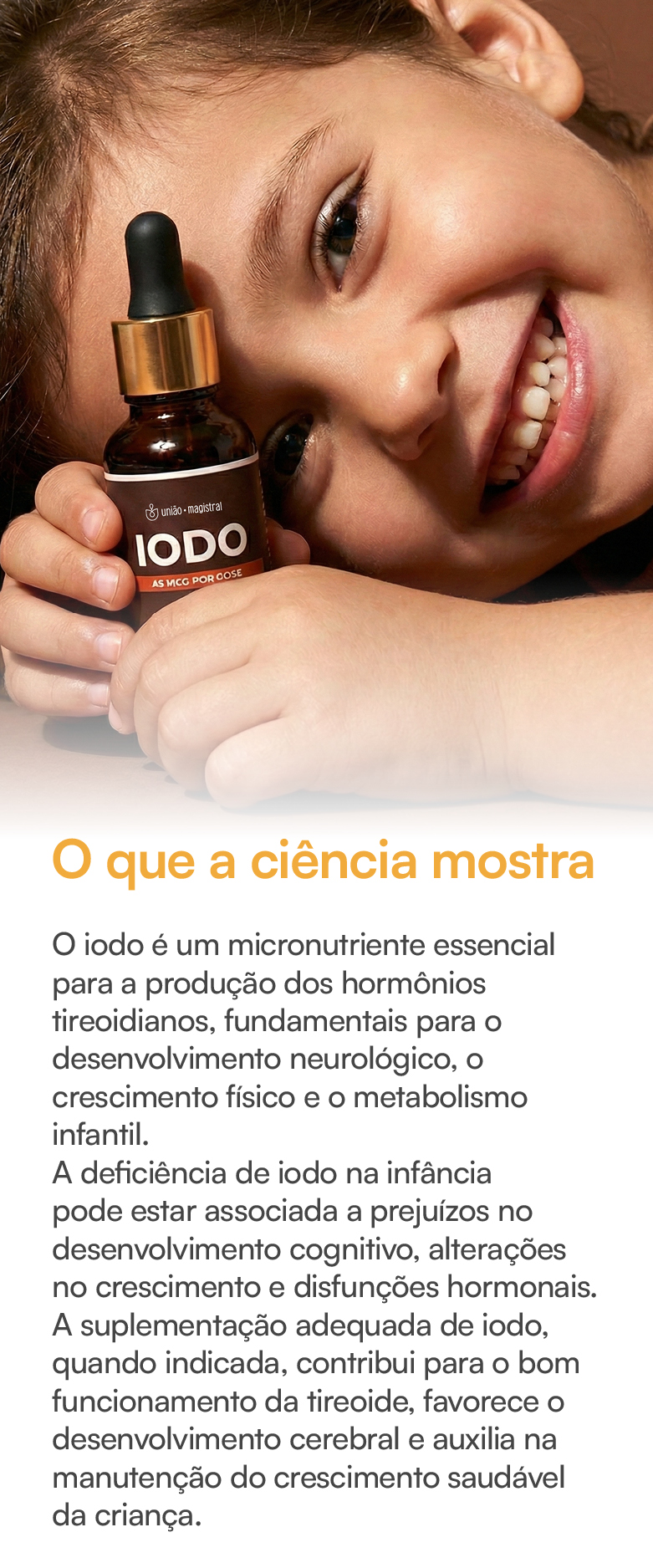 Iodo Líquido em Gotas 20ml - Suplemento Essencial de Iodo