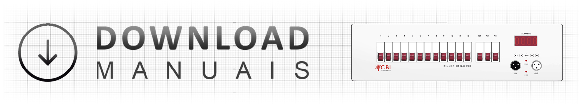 Rack Dimmer Digital DMX - 12 Canais 48KW