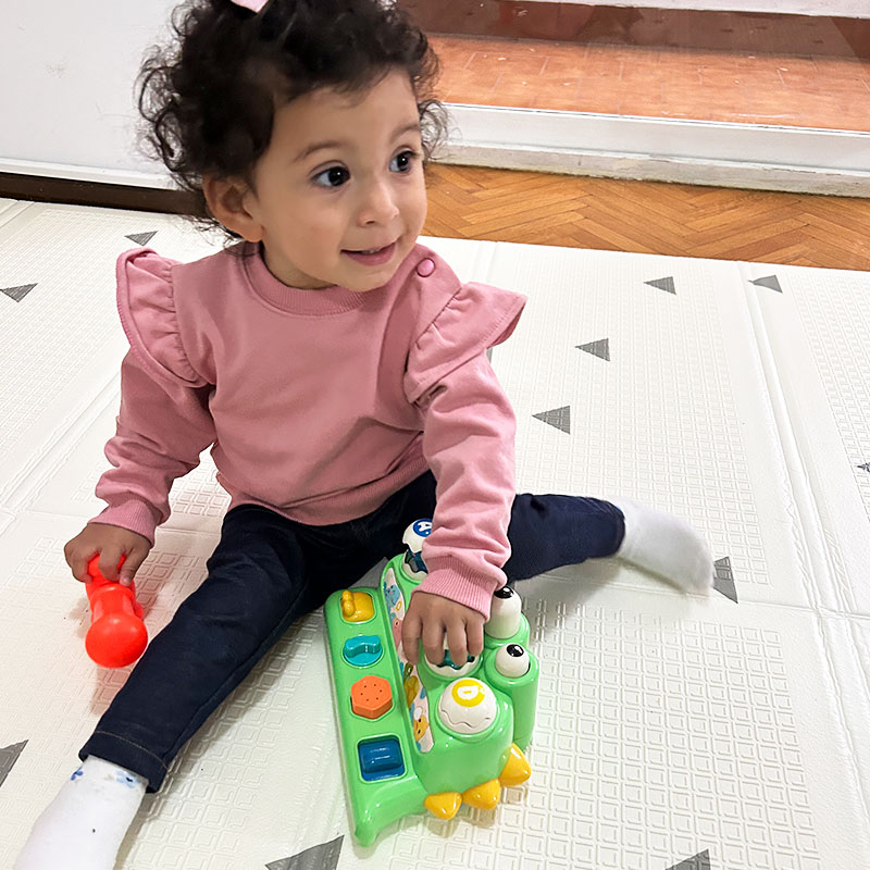 Caja Didáctica Acción y Efecto: Juguete Sensorial Educativo