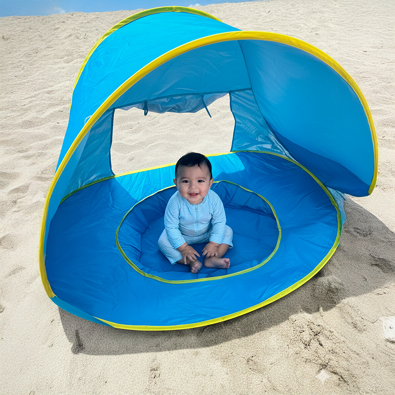 Carpa Baby Splash con Protección UV y Mini Pileta Plegable