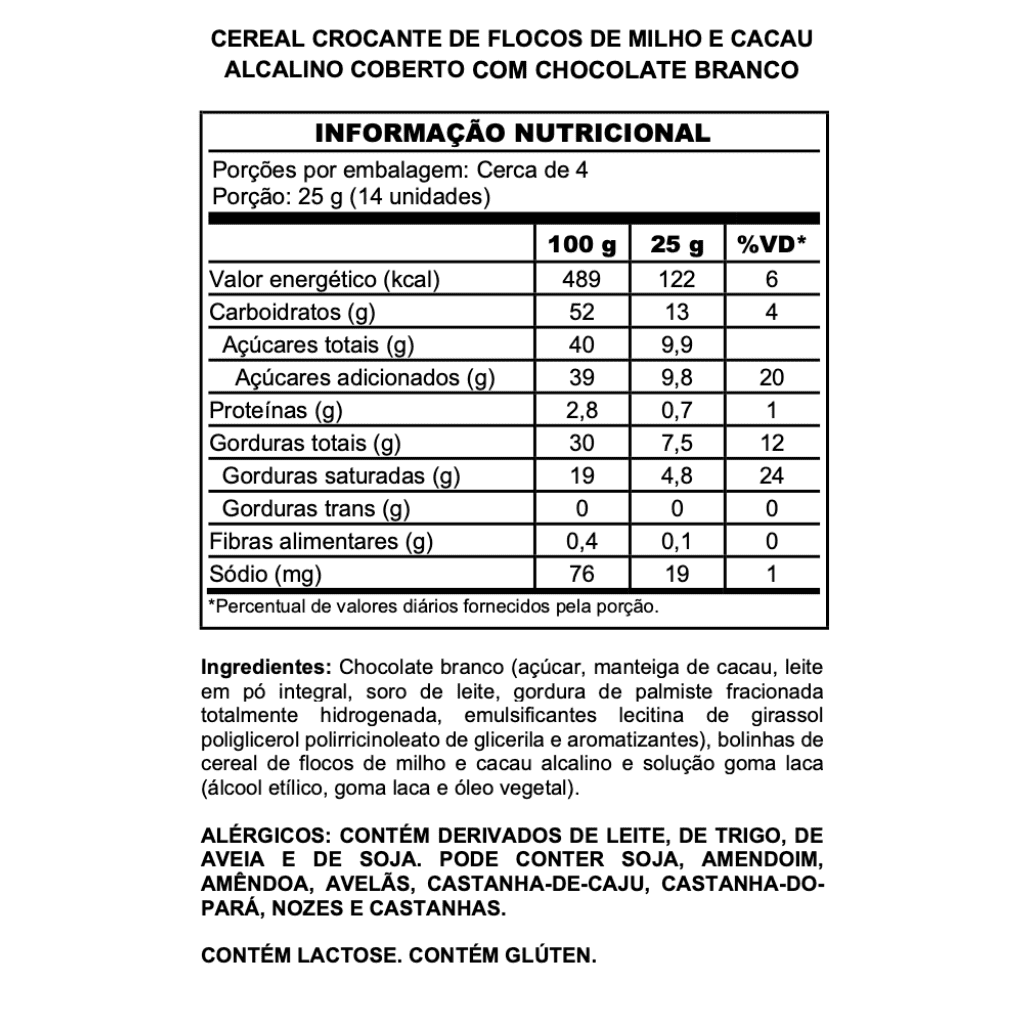 Chocoball Chocolate Branco