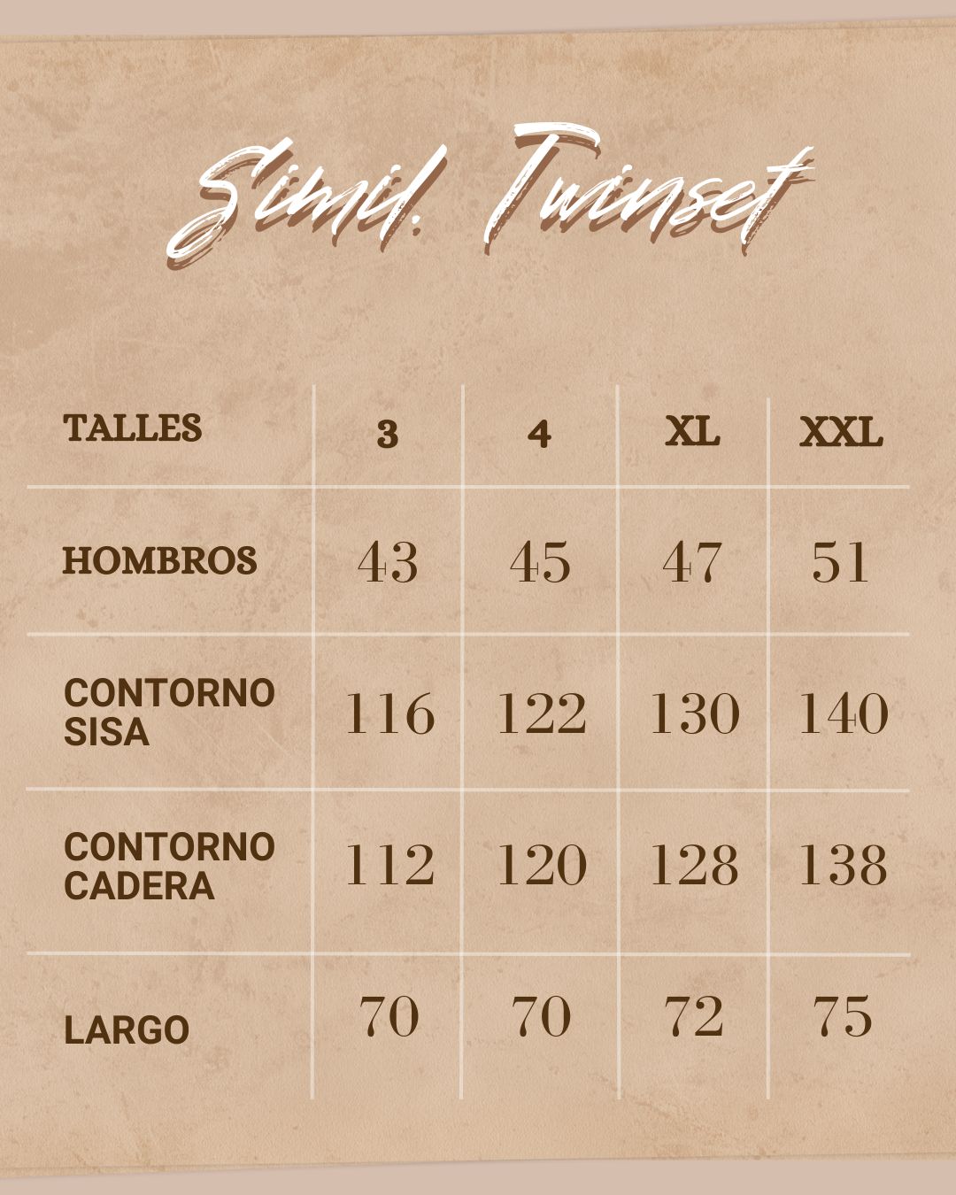 Simil Twinset Pintado de (Lanilla Mir) Art. 4007