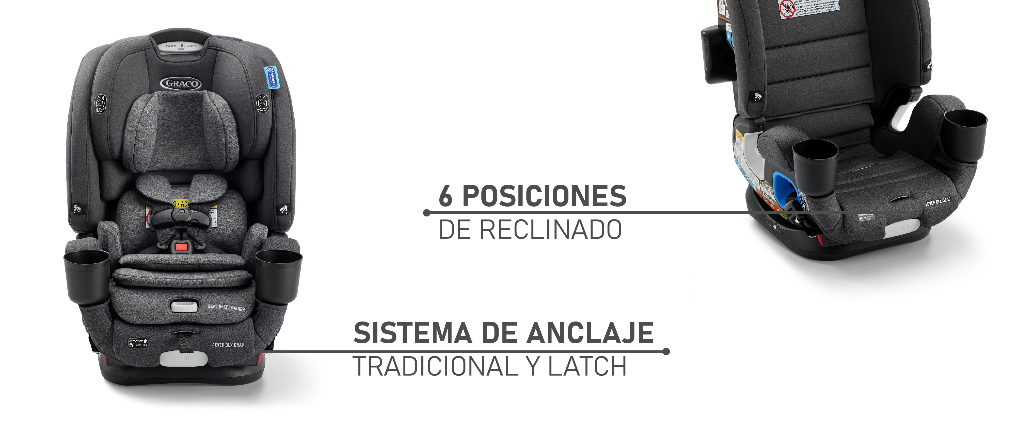 BUTACA 4EVER DLX GRAD SLIM 5 EN 1 - Comprar en Graco