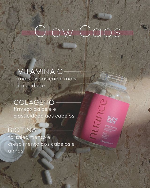 Glow Caps Nuance Suplemento Alimentar