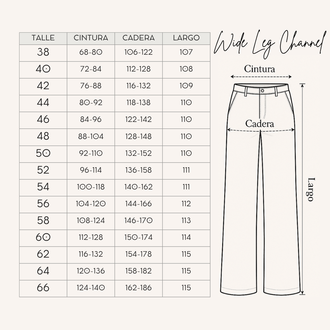 Jeans Wide Leg Gris Nevadi Del Talle 38 AL Talle 66