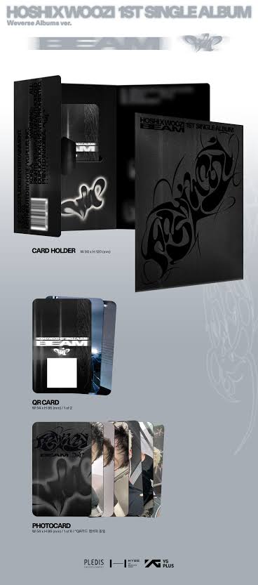 HOSHI X WOOZI (SEVENTEEN) - 1st Single Album [BEAM] (Weverse Albums ver.)