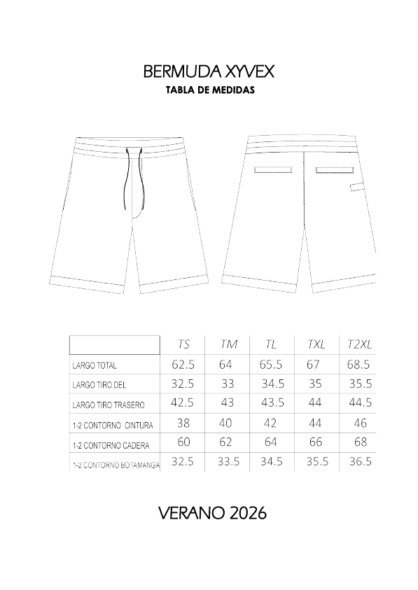 BERMUDA SASTRERA XYVEK - Comprar en vete al diablo