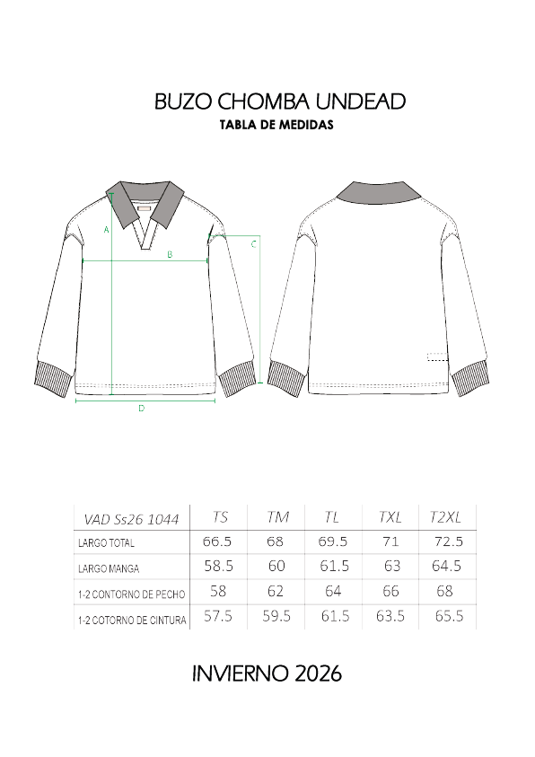 BUZO/CHOMBA UNDEAD - Comprar en vete al diablo