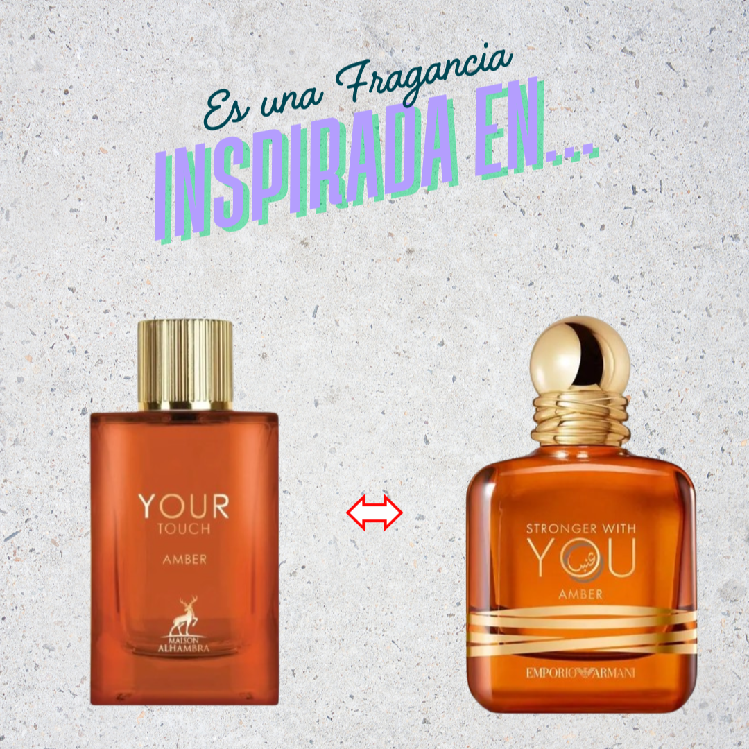Perfume Your Touch AMBER EDP 100ml Unisex Original - Aromas Orientales