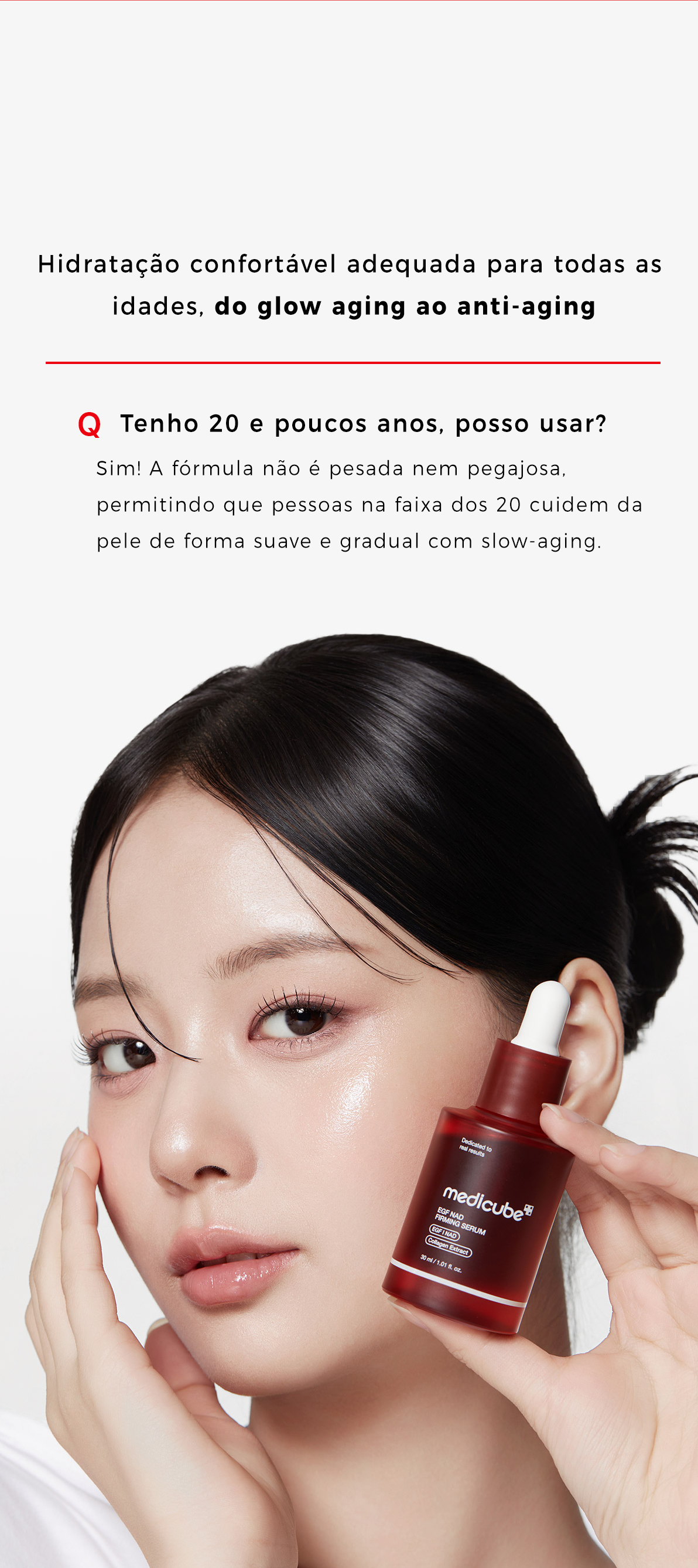 MEDICUBE Serum Firmador com EGF + NAD 30ml