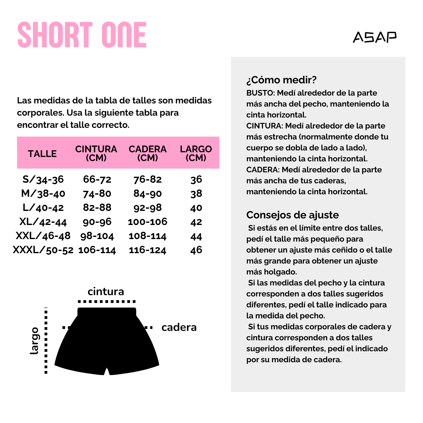 Short One de lycra con microfibra para running