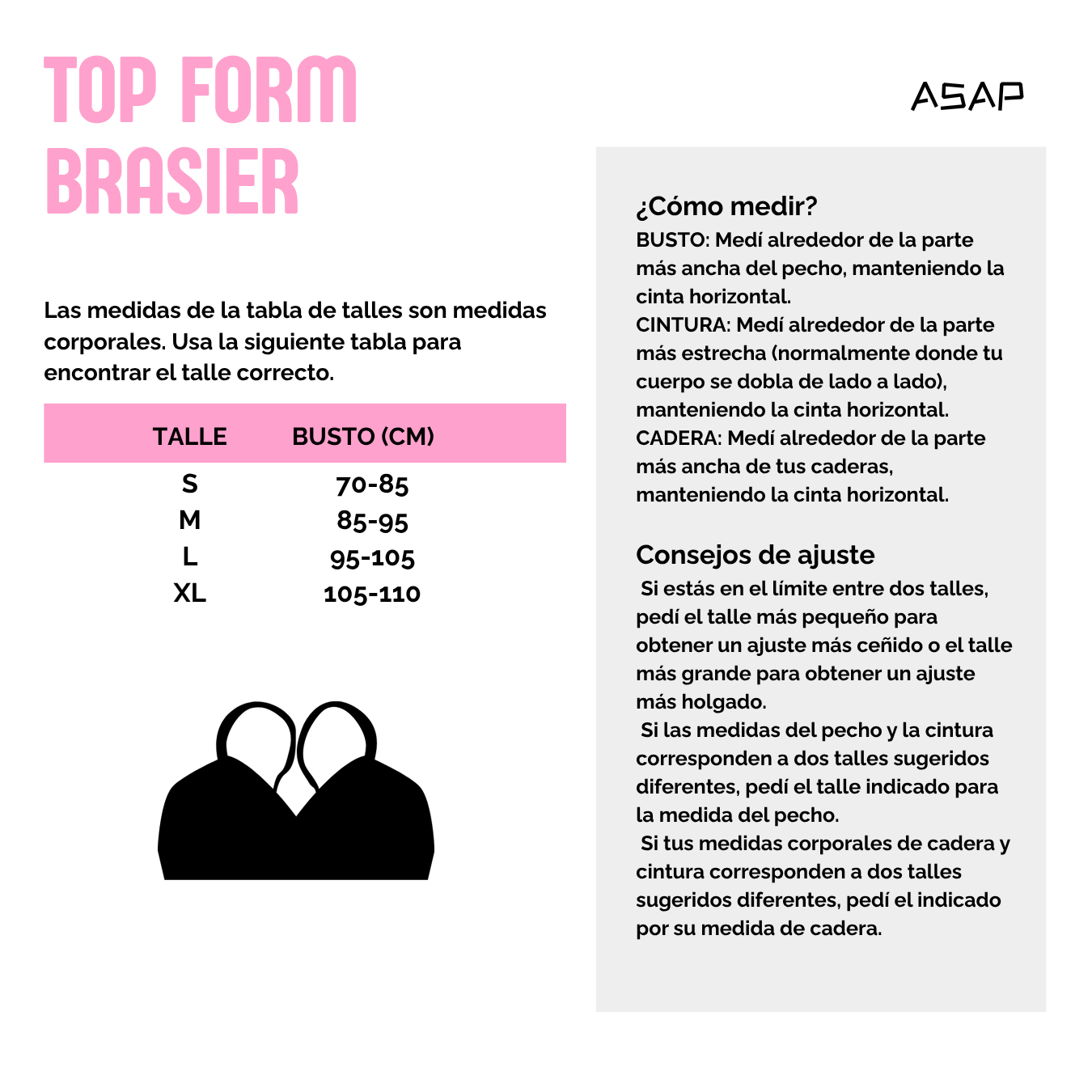 Top Form Brasier lycra reflex ideal para verano