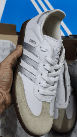 Zapatillas Adidas Samba Plata Edición Limitada - Estilo y Comodidad