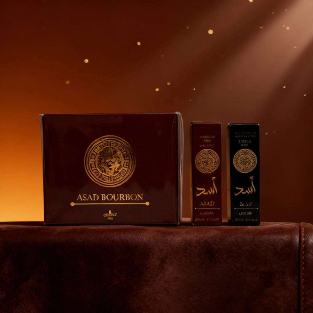 Kit Hidratante Corporal Asad Bourbon + Perfumes Sofisticados