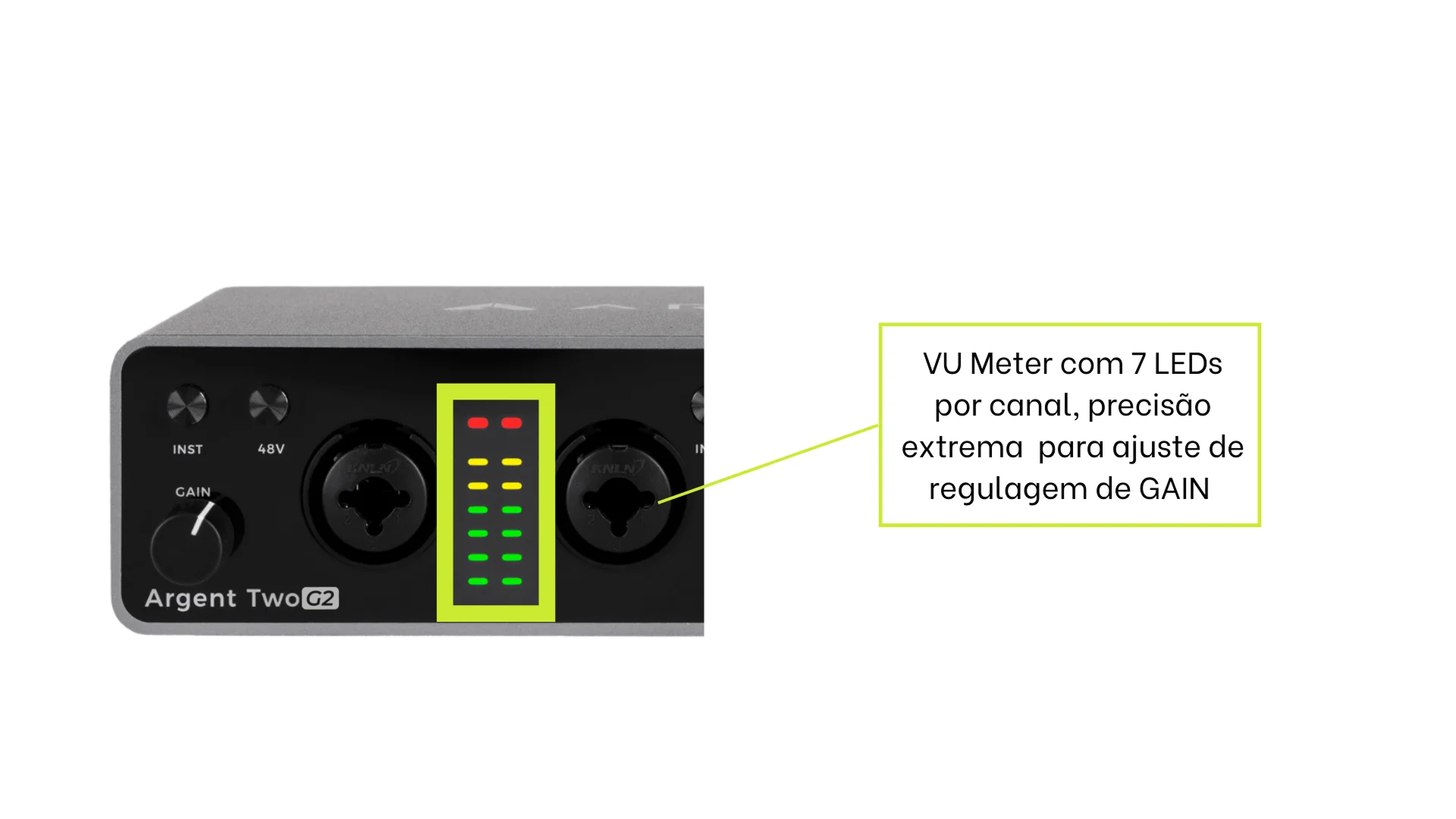 Interface de Áudio USB Armer Argent Two G2