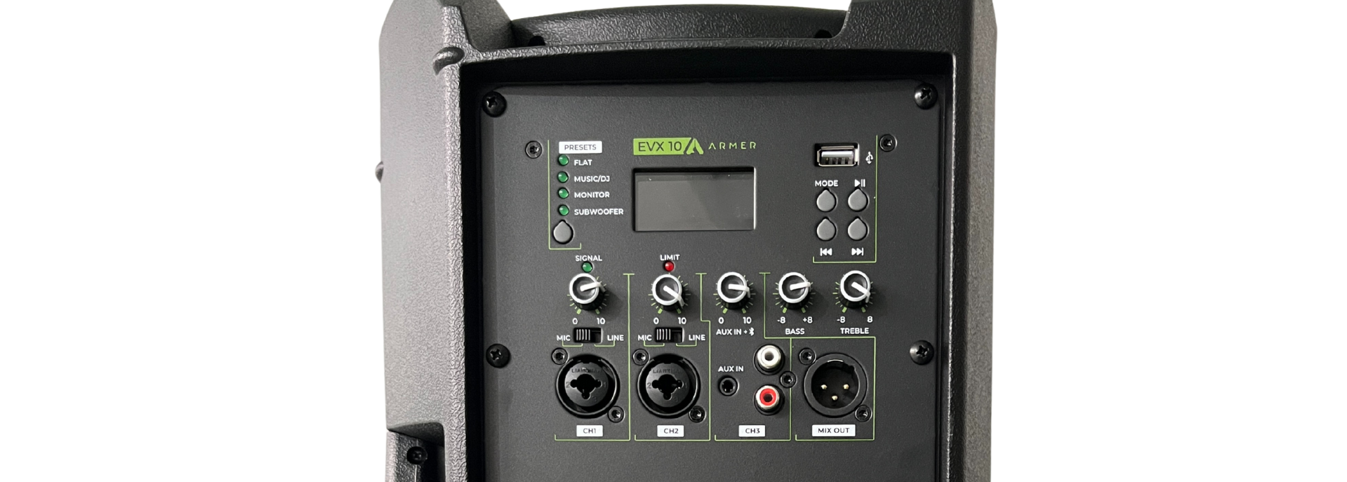 Caixa Som Ativa Armer EVX10 1000W Profissional +Tripé e Capa
