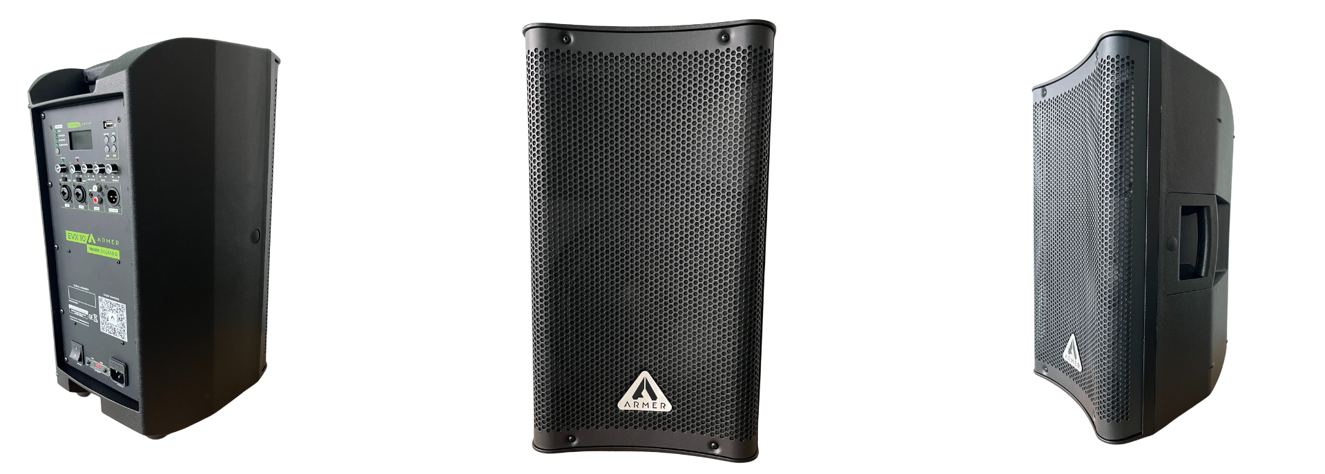 Caixa Som Ativa Armer EVX 10 Pol. 1000W Bivolt Profissional