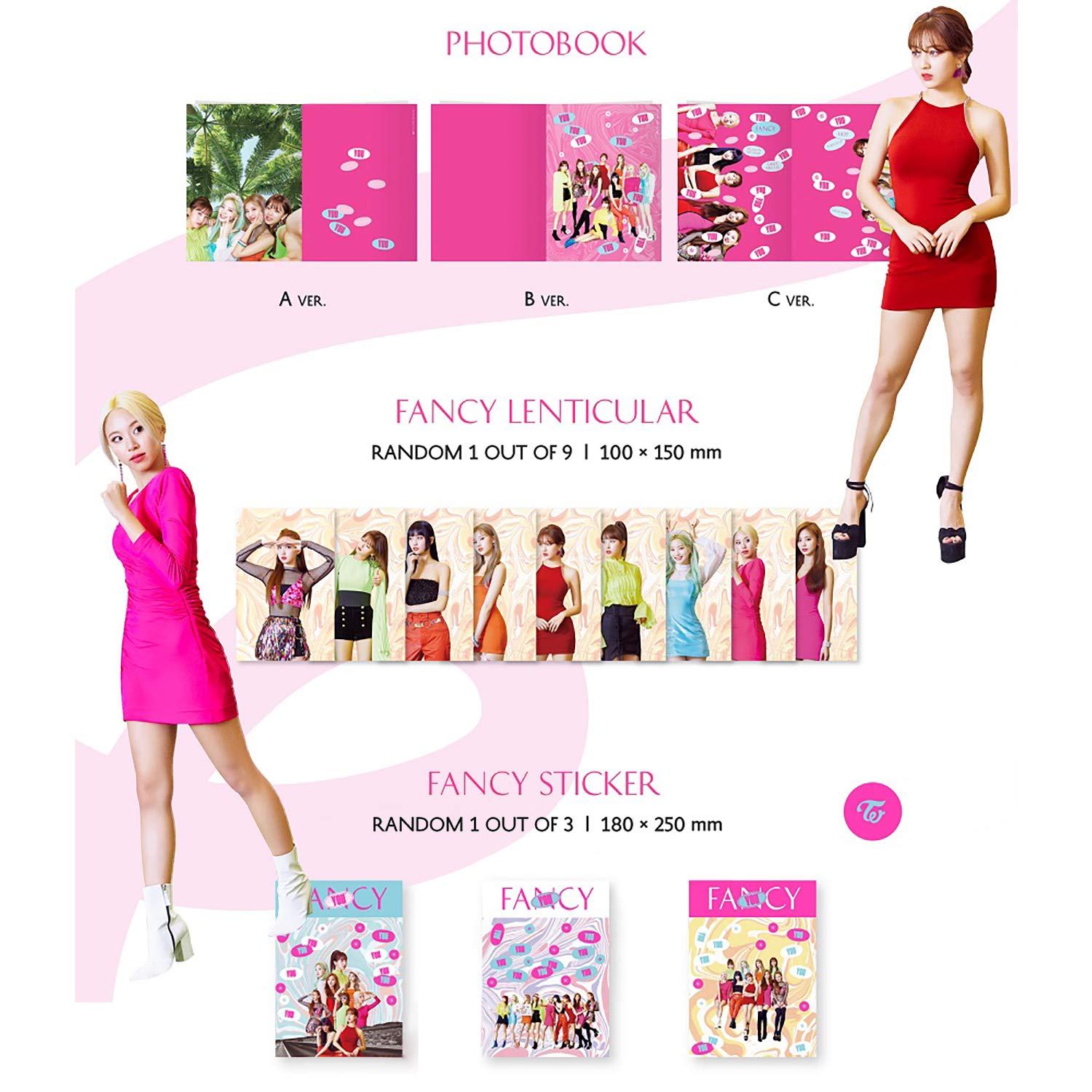 Mini Album TWICE Vol.7 FANCY YOU - Edición Random Exclusiva