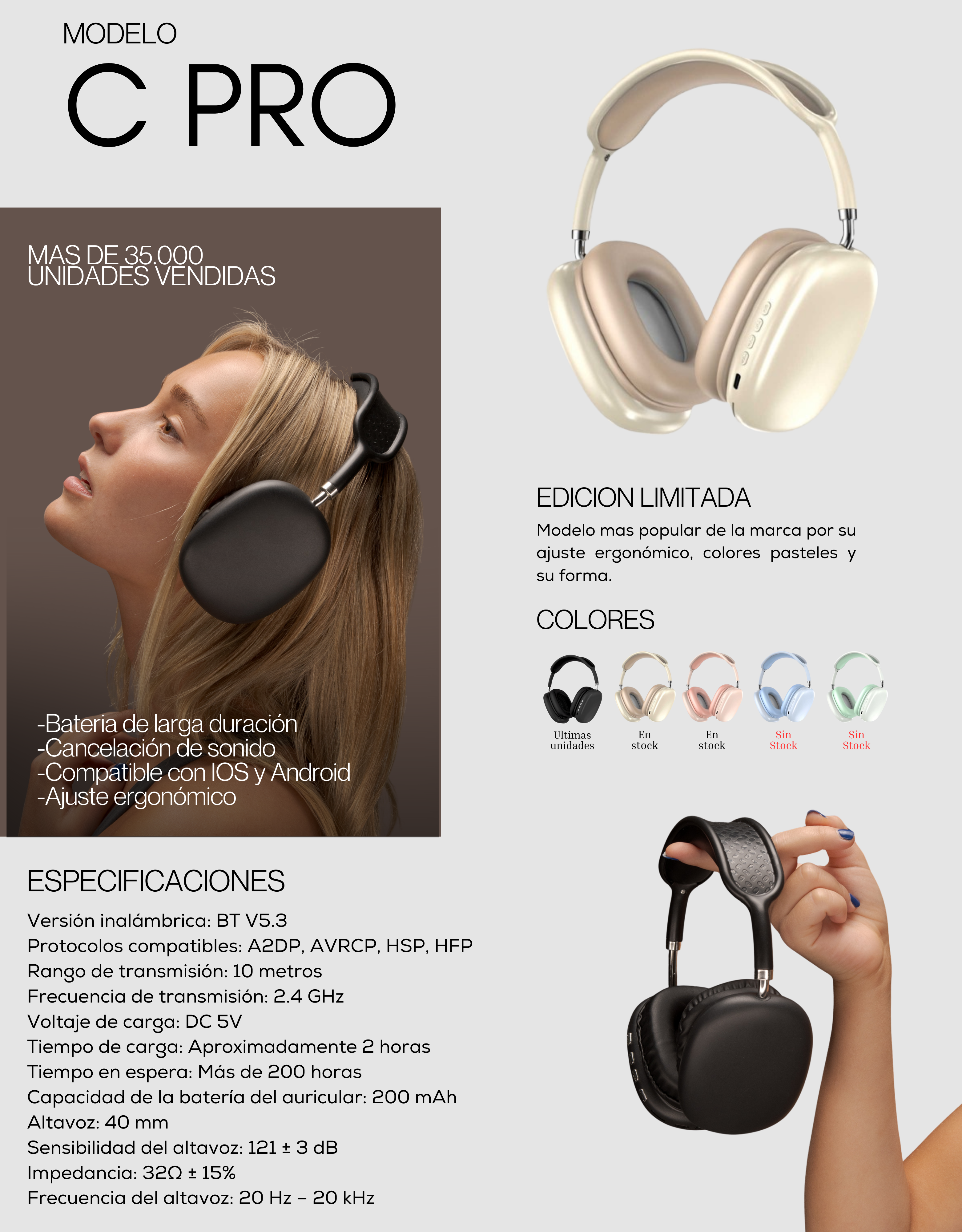 C Pro Beige 50% OFF - Comprar en Bpm Argentina