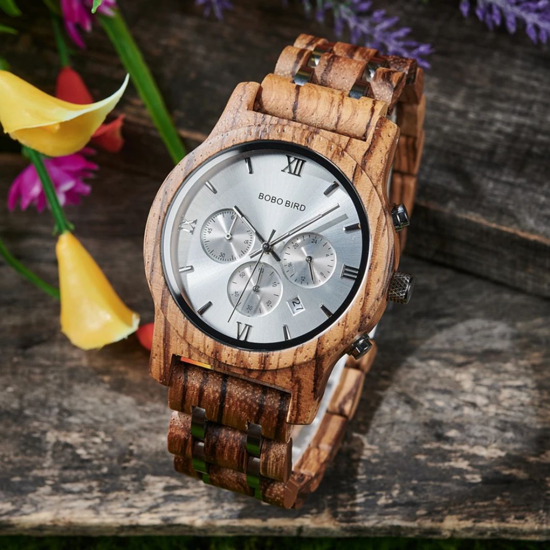 Bobo Bird P19-2 Reloj Vintage Para Caballero