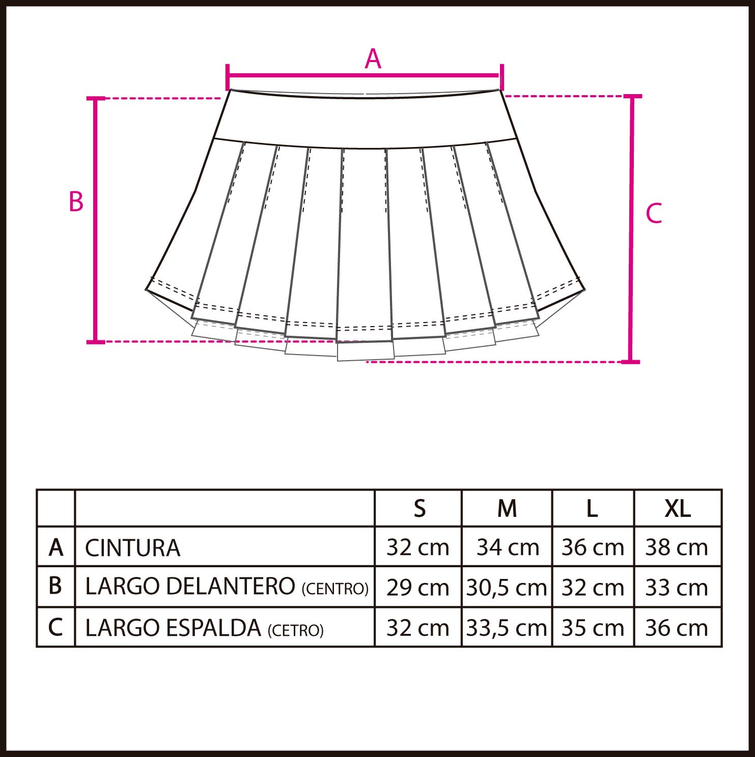 Pollera Whitney Blanco - Comprar en Oxwa - activewear
