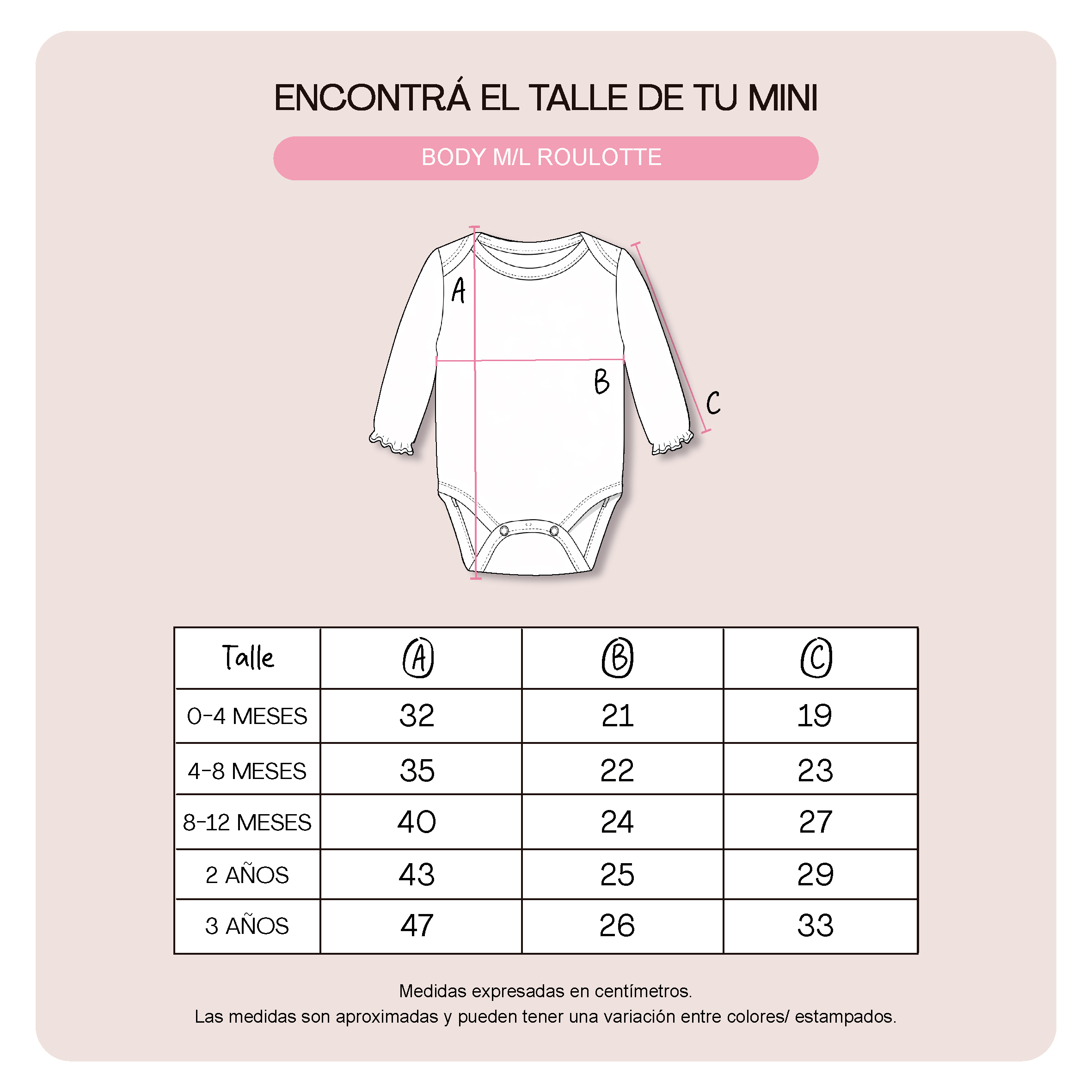 BODY M/L LIBERTY CRUDO - Comprar en Mini Ánima