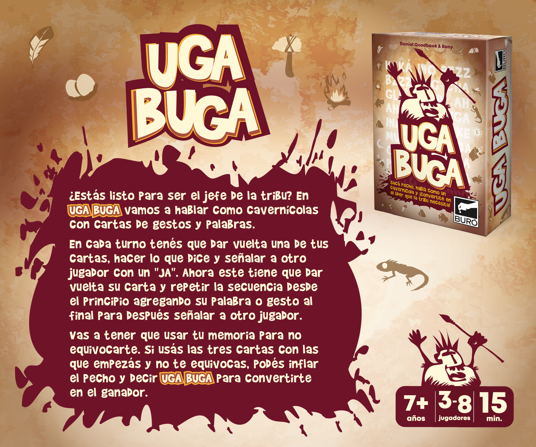 Uga Buga - Comprar en Bureau de Juegos