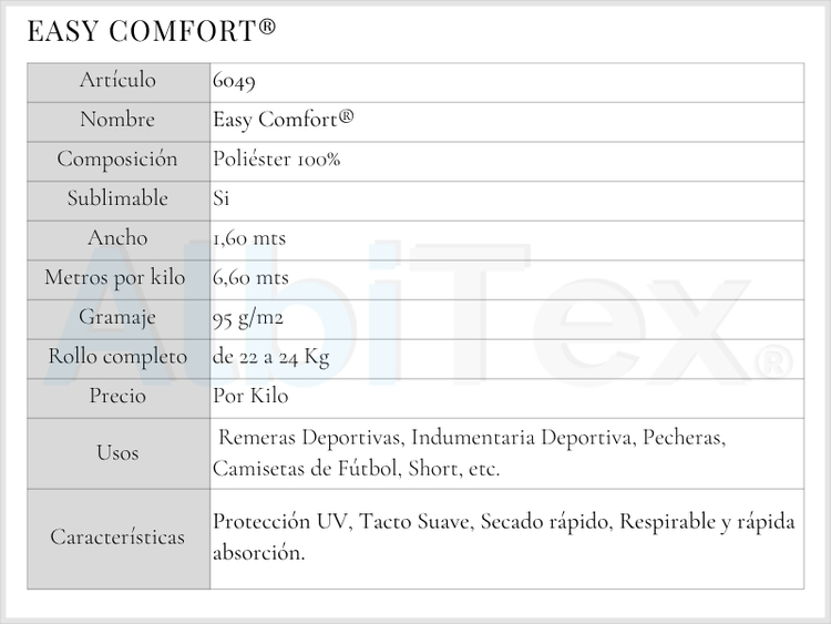 Easy Comfort ® - Comprar en AlbiTex