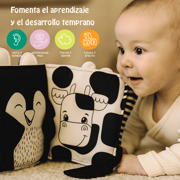 Libro sensorial contrastes - Comprar en kiwi