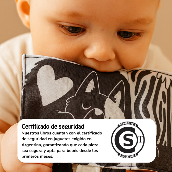 Libro sensorial contrastes - Comprar en kiwi