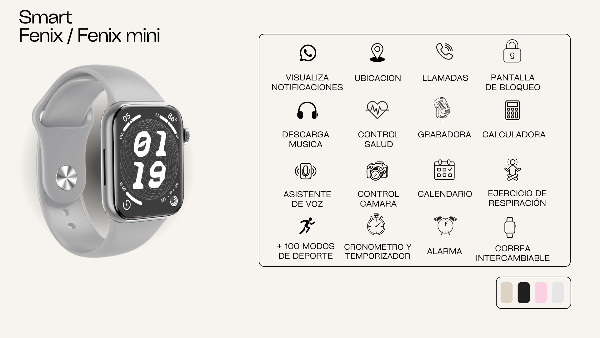 SMART FENIX MINI - Comprar en Sweet Watches