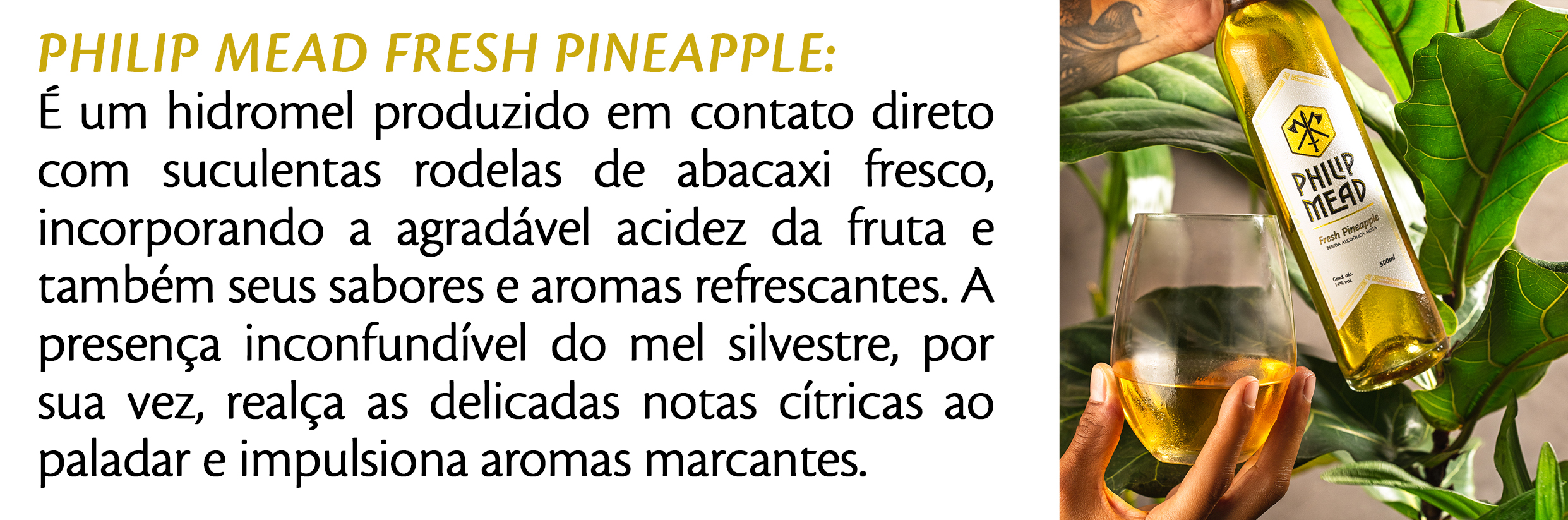 Philip Mead Fresh Pineapple | Refrescante, leve e com toque cítrico